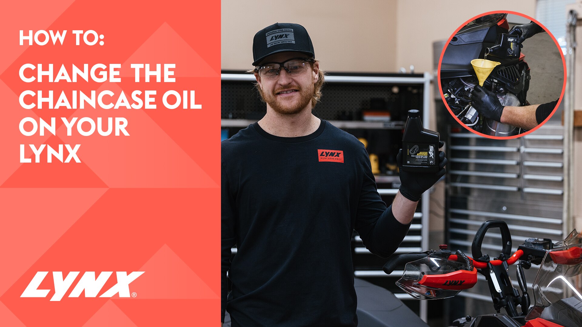 How to Change the Chaincase Oil on a Snowmobile - Lynx